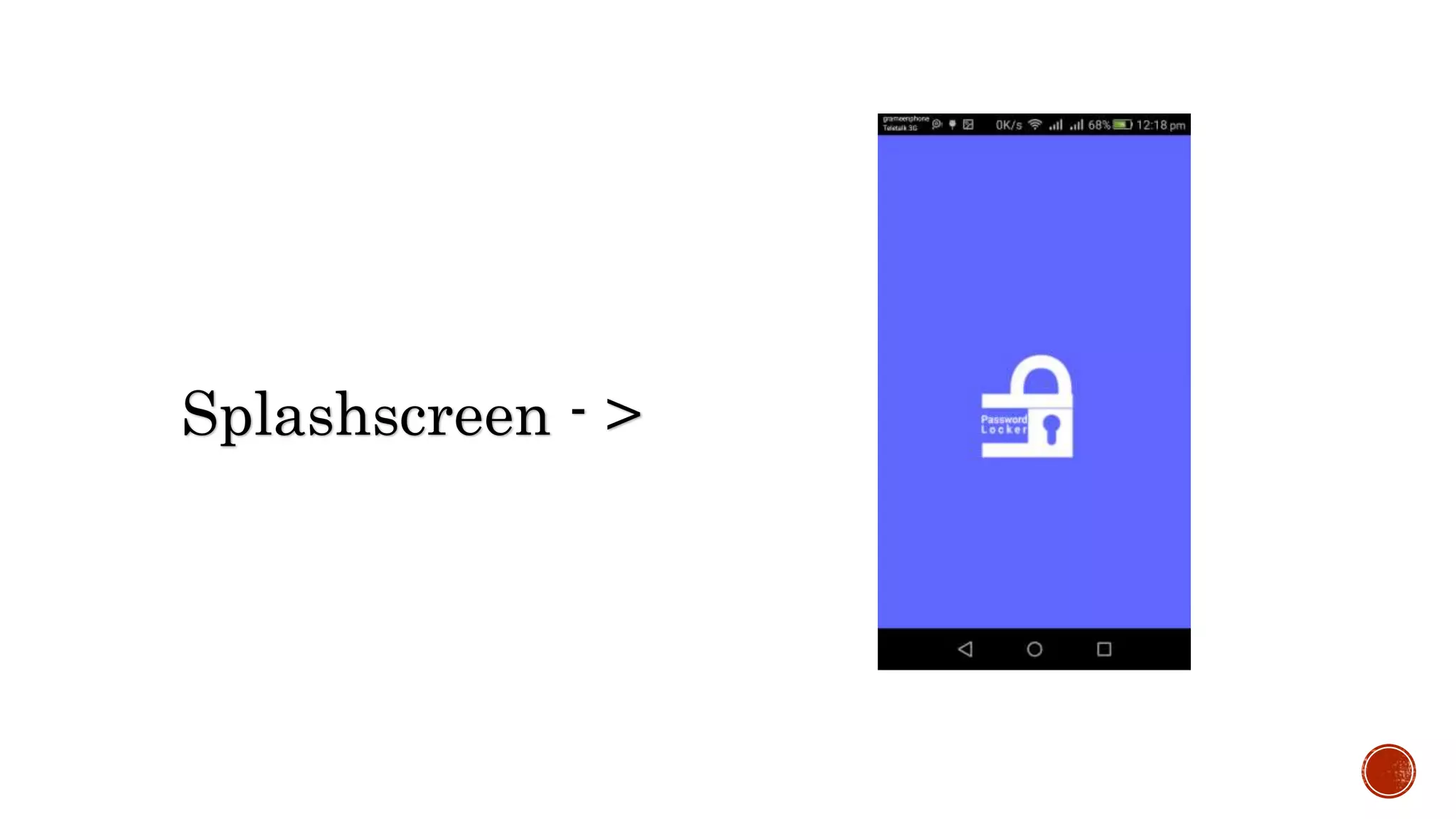 Password locker | PPTX