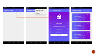 Password locker | PPTX