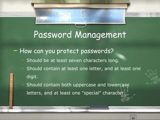 Password Management | PPT