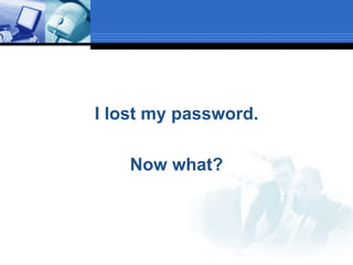 Password management | PPT | Free Download