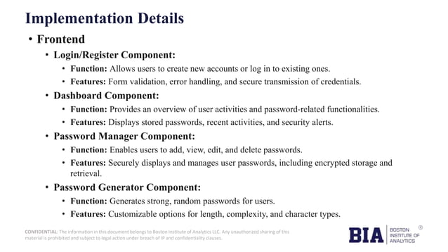 Building a Secure Password Management System: Implementing Robust Security and Multi-Factor ...