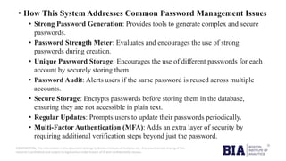 Building a Secure Password Management System: Implementing Robust ...