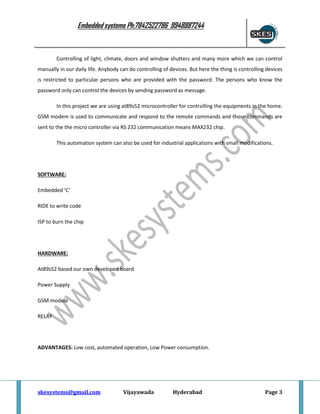 Password operated device control using mobile communication | PDF
