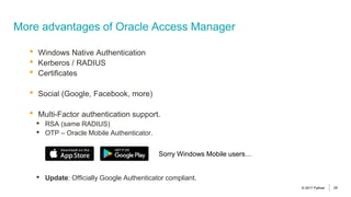Password Policies in Oracle Access Manager. How to improve user ...