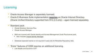 Password Policies in Oracle Access Manager. How to improve user ...