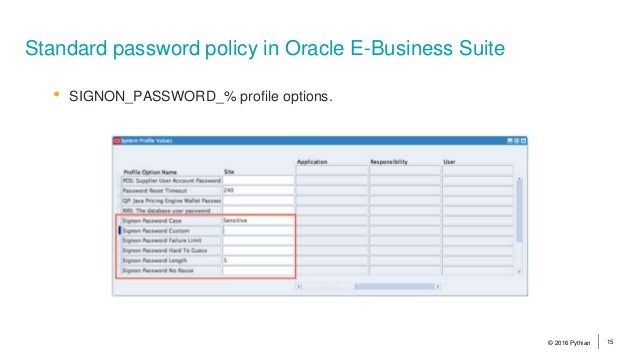 Password Policies In Oracle Access Manager How To Improve User Authe