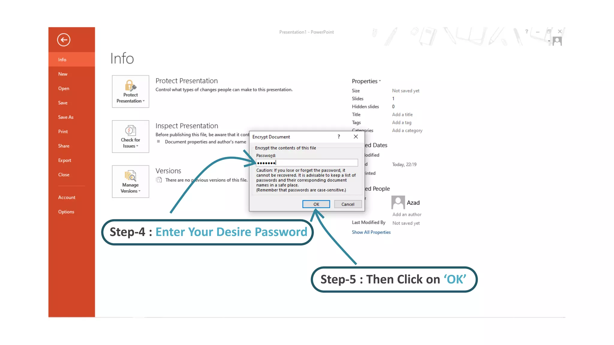 Password protected Document. | PPT