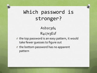Password Protection | PPT