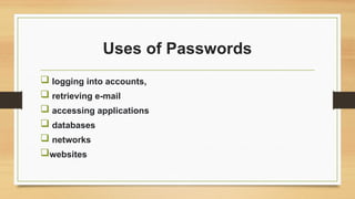 PASSWORDS Management - Presentation.pptx