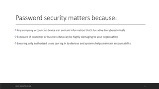Password Security | PPTX