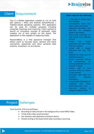 Password security system for websites | PDF