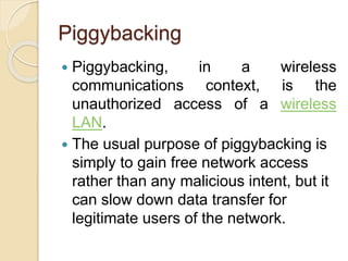 Password selection,piggybacking- | PPTX