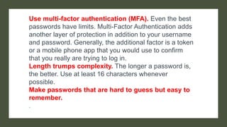Password Storage Explained | PPTX