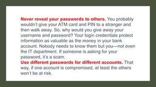 Password Storage Explained | PPTX