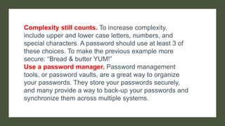Password Storage Explained | PPTX