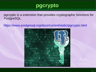 PostgreSQL: How to Store Passwords Safely | PDF