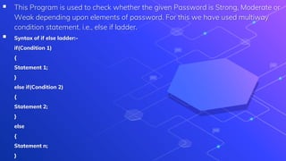Password Strength | PPTX
