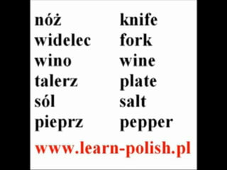 In the kitchen - Polish Vocabulary | PPT