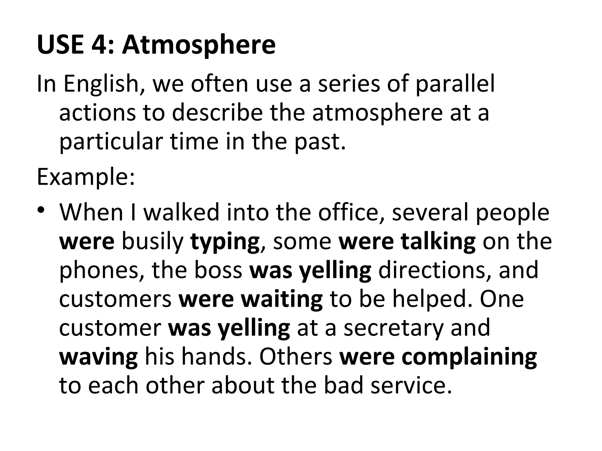 Past continuous tense | PPT