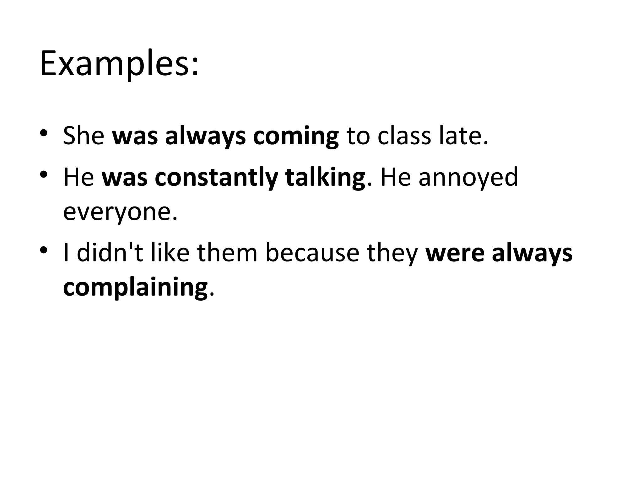 Past continuous tense | PPT