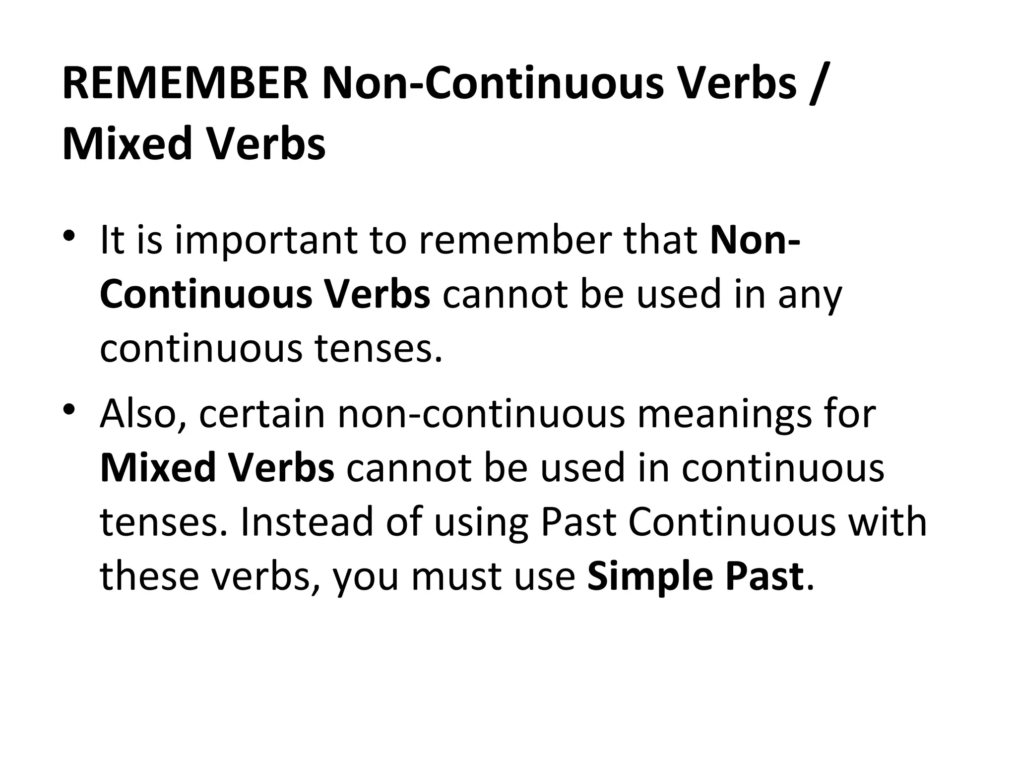 Past continuous tense | PPT