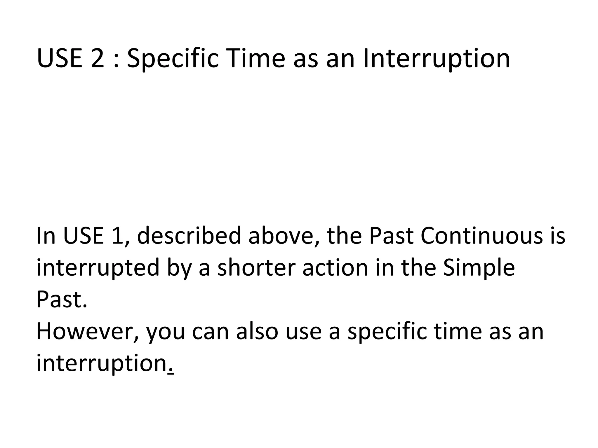 Past continuous tense | PPT