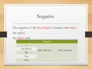 Past simple | PPT