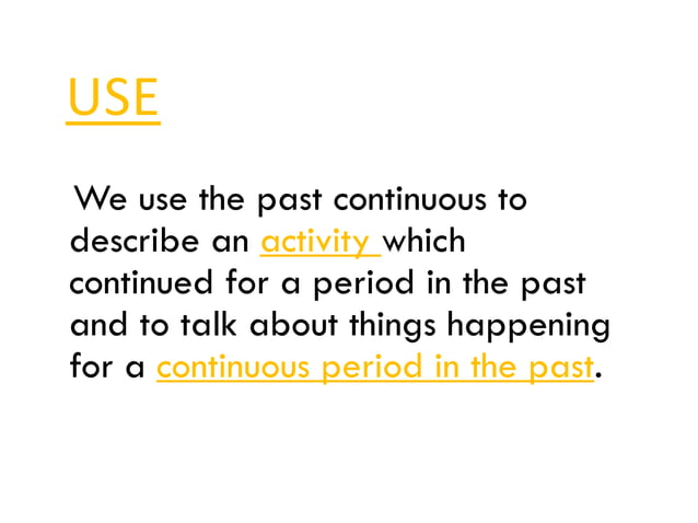 past-continuous explanation inglisg class | PPT
