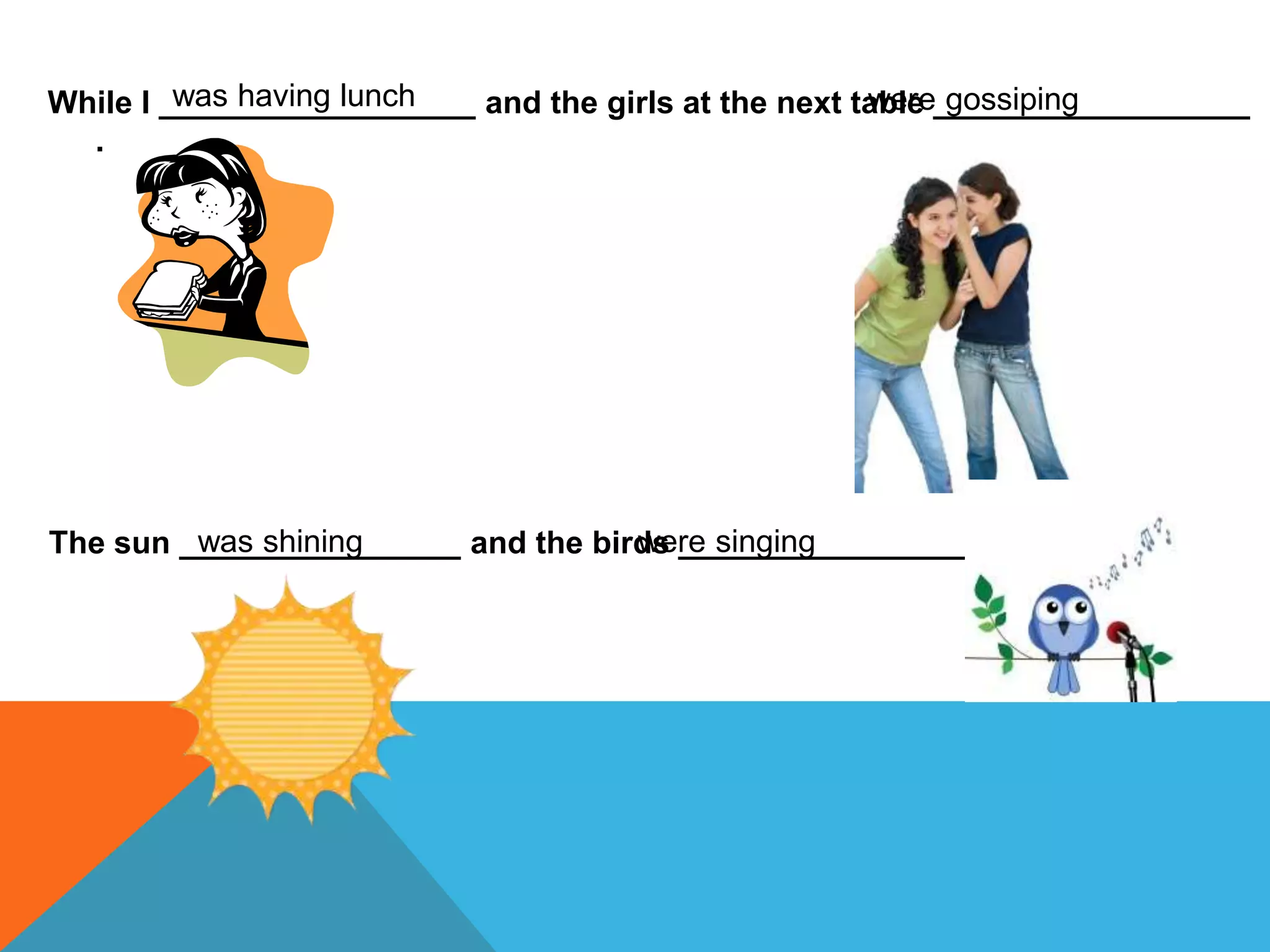 Past continuous-complex | PPT