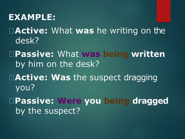 past-continuous-passive-voice | PPT