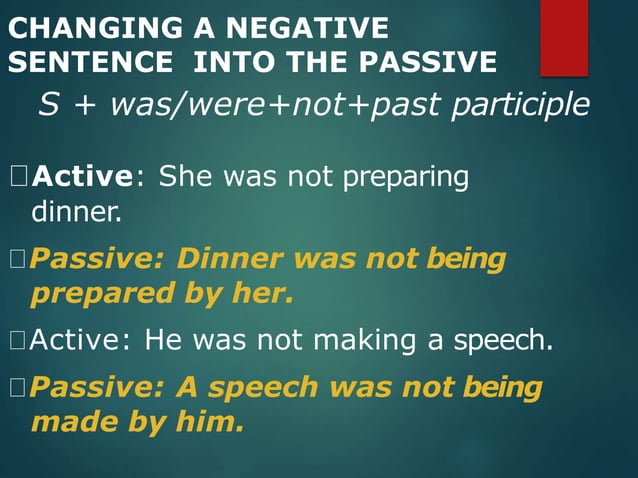 past-continuous-passive-voice | PPT