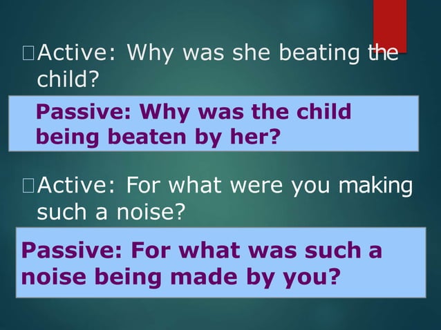 past-continuous-passive-voice | PPT