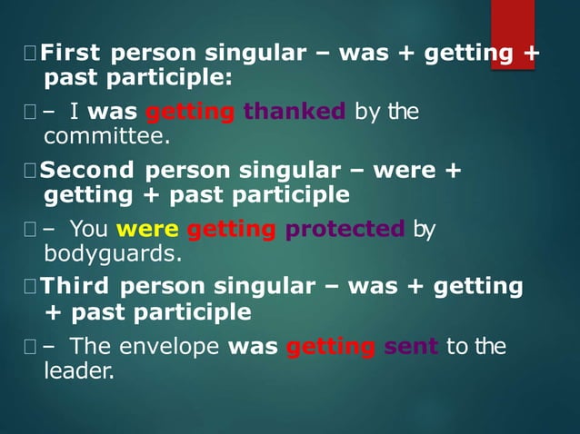 past-continuous-passive-voice | PPT