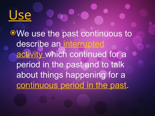 Past Continuous tense. Rules and structures | PPT
