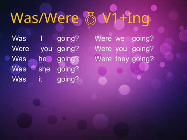 Past Continuous tense. Rules and structures | PPT