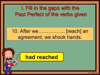 Past Perfect tense power point presentation | PPT