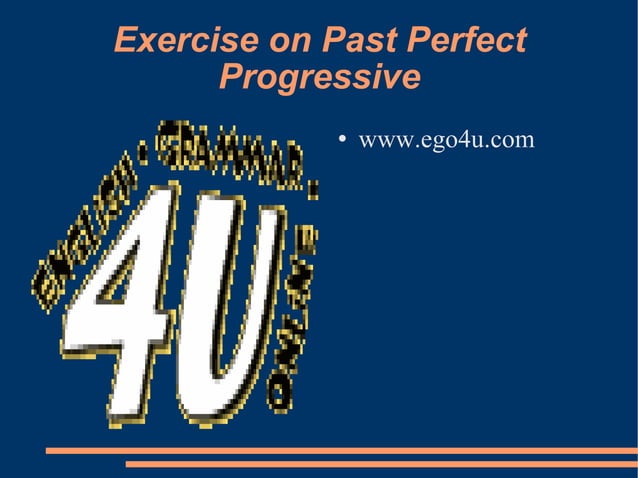 Past Perfect Progresive | PPT