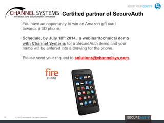 Advanced Authentication: Past, Present, and Future | PPT