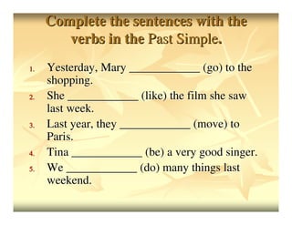 Past simple-1204738498421341-2 | PPT