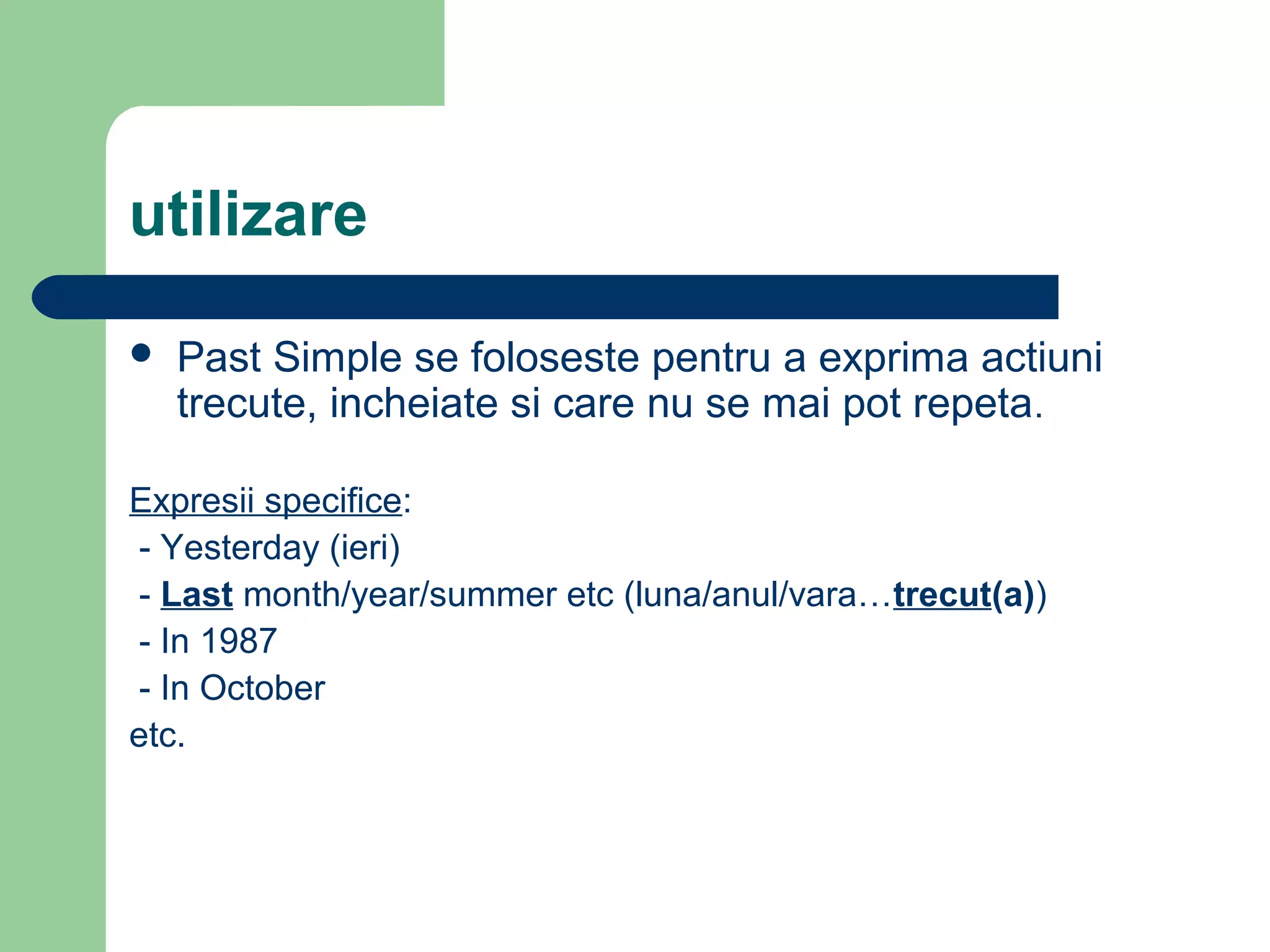 Past simple | PPT
