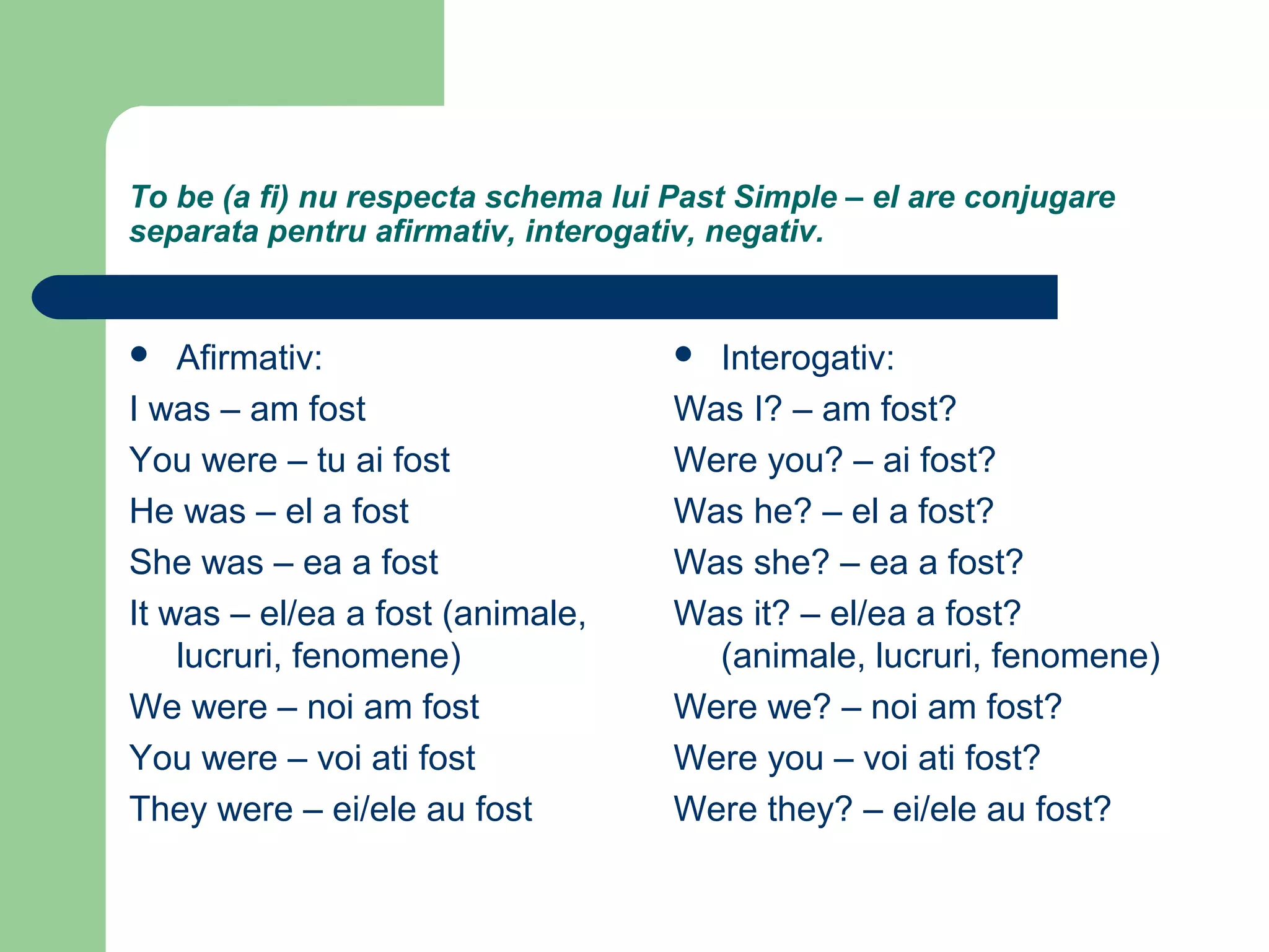 Past simple | PPT