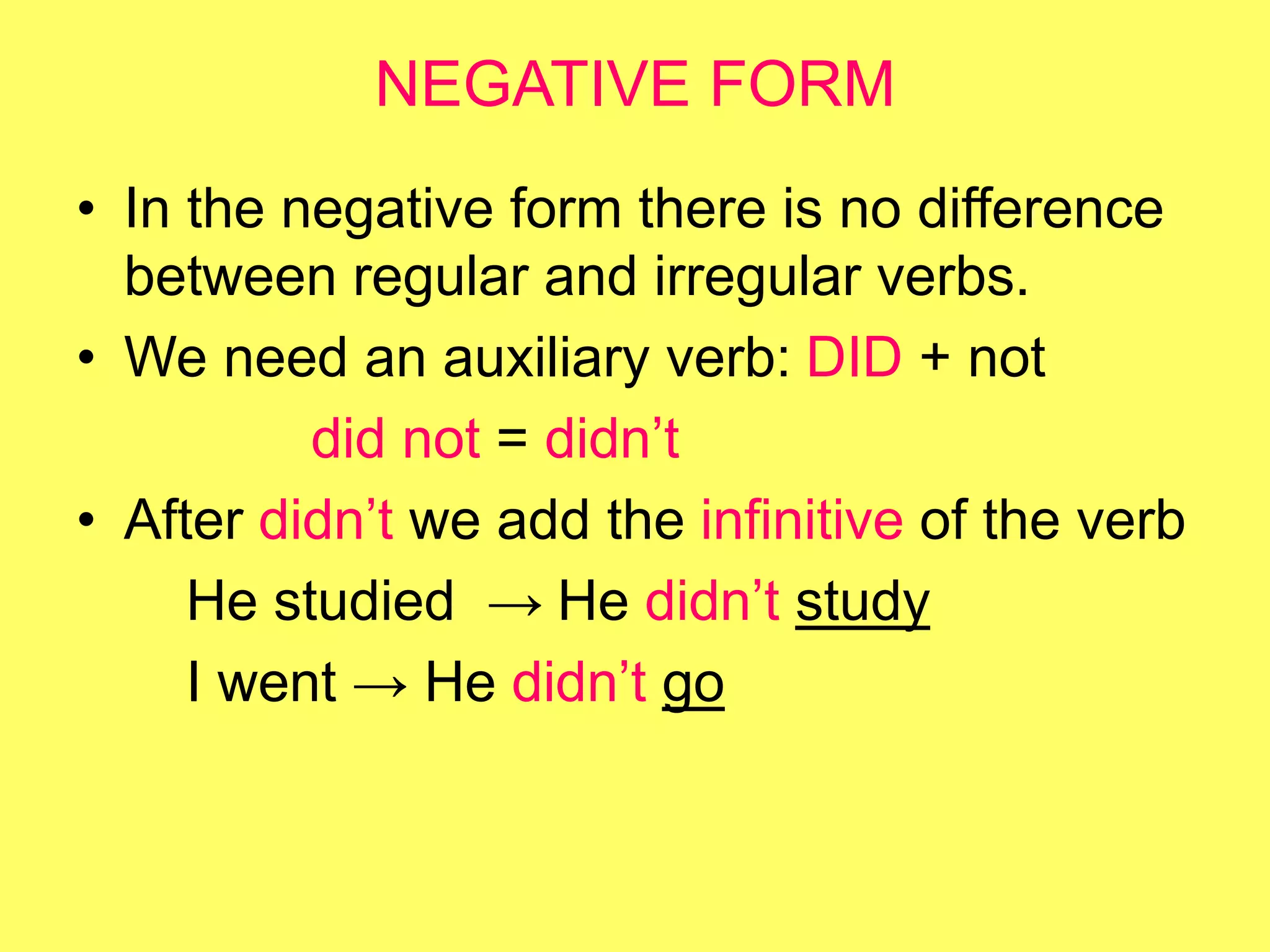 past-simple-22-negative-interrrogative-mixed-forms-flashcards-picture ...