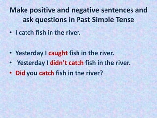 Past simple-drills | PPT
