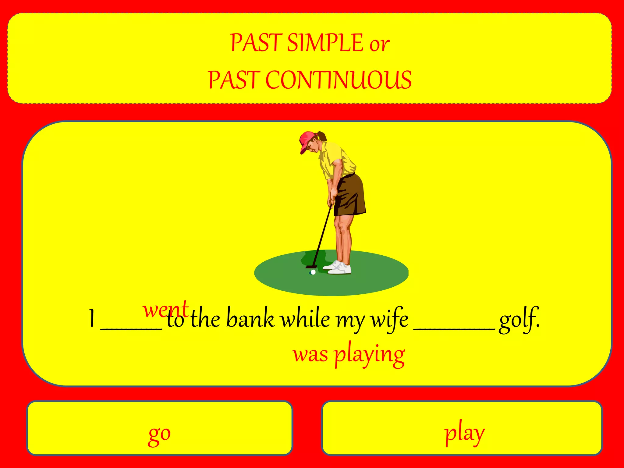 PAST SIMPLE AND PAST CONTIUOUS (GAMES) | PPT | Free Download