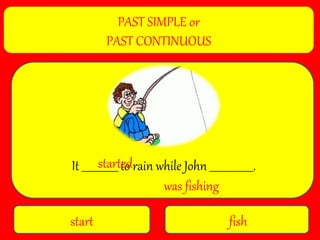 PAST SIMPLE AND PAST CONTIUOUS (GAMES) | PPT