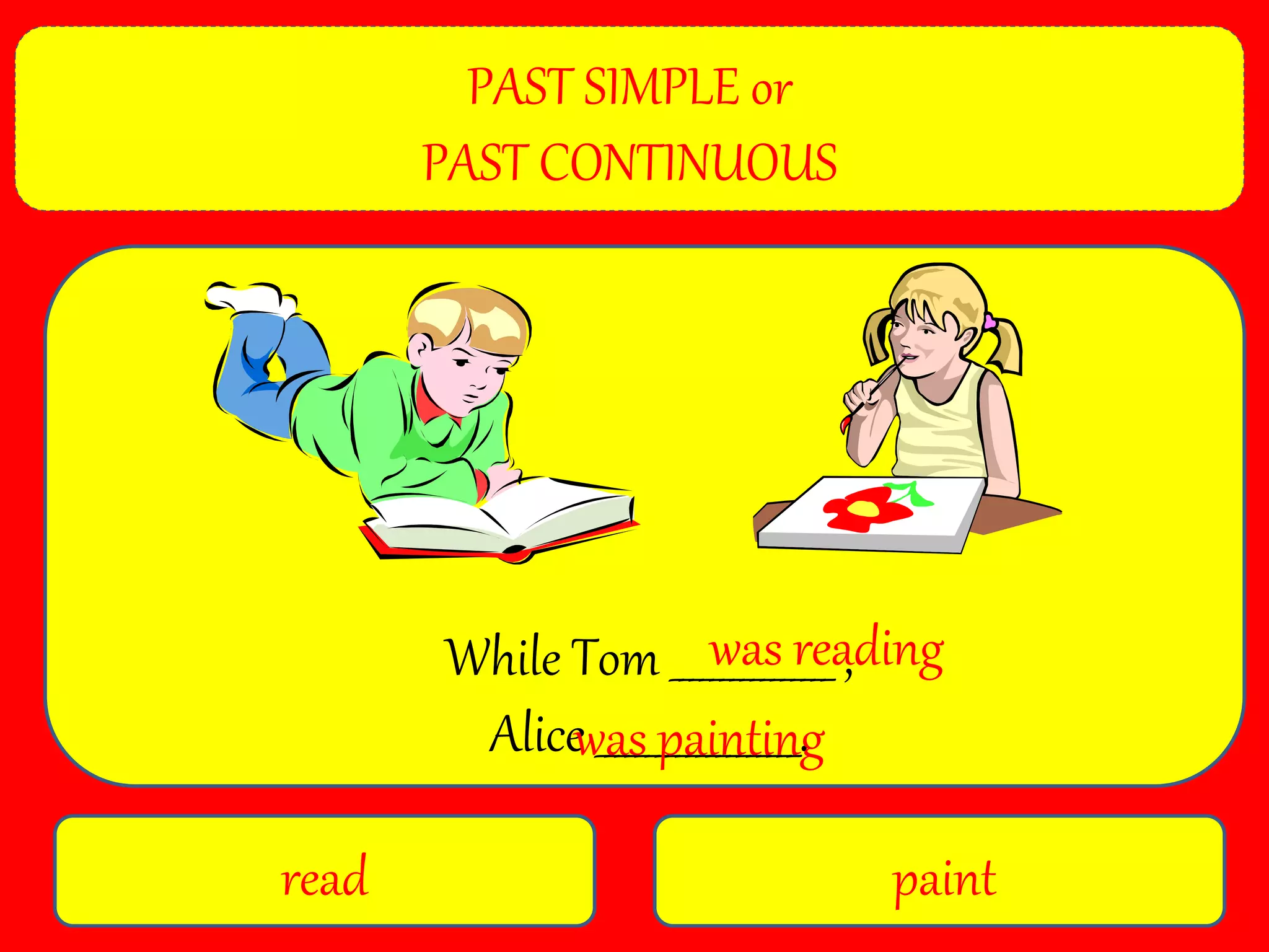 Past simple-past-continuous-fun-activities-games-grammar-drills-reading ...