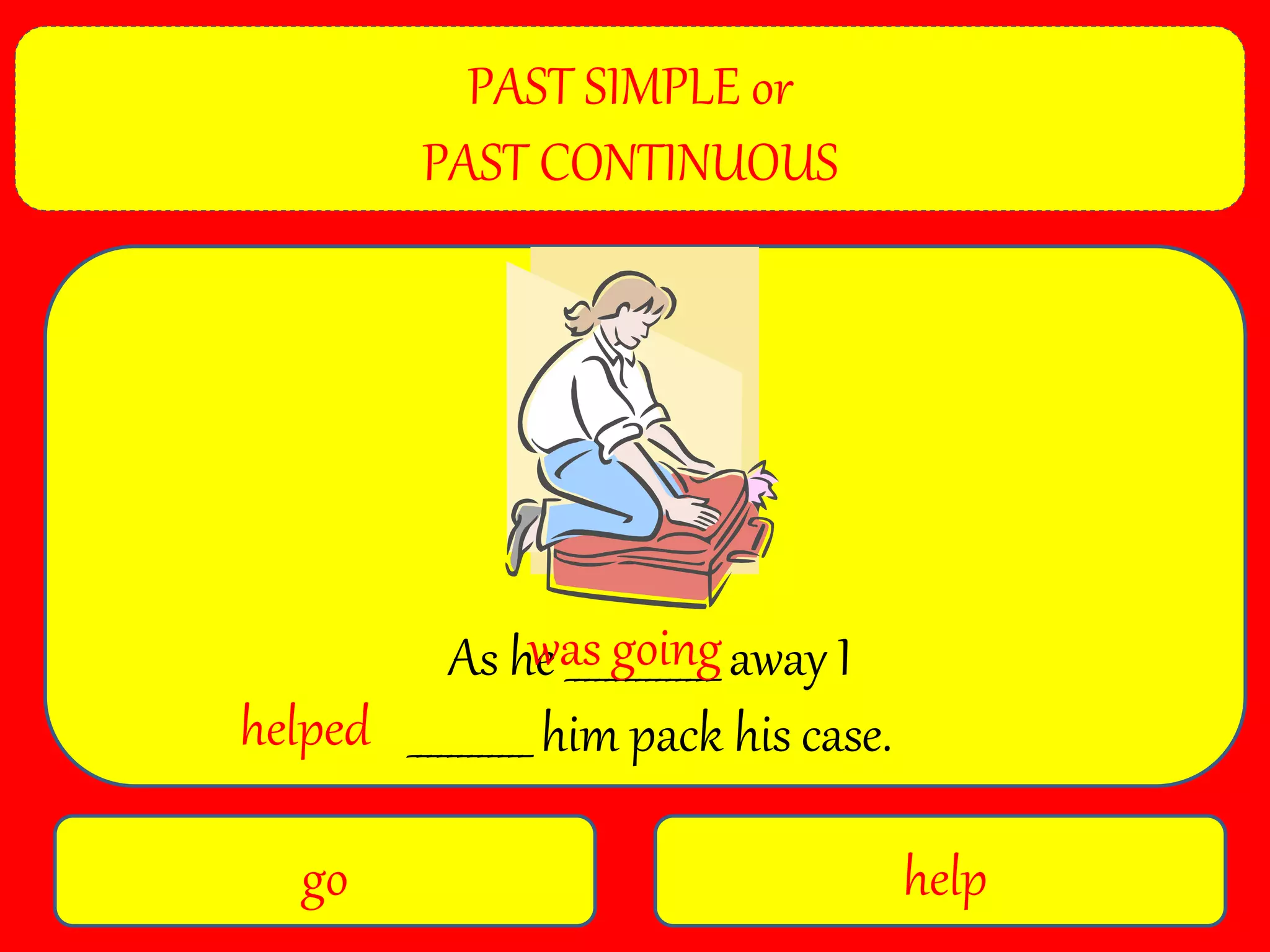 Past simple-past-continuous-fun-activities-games-grammar-drills-reading ...
