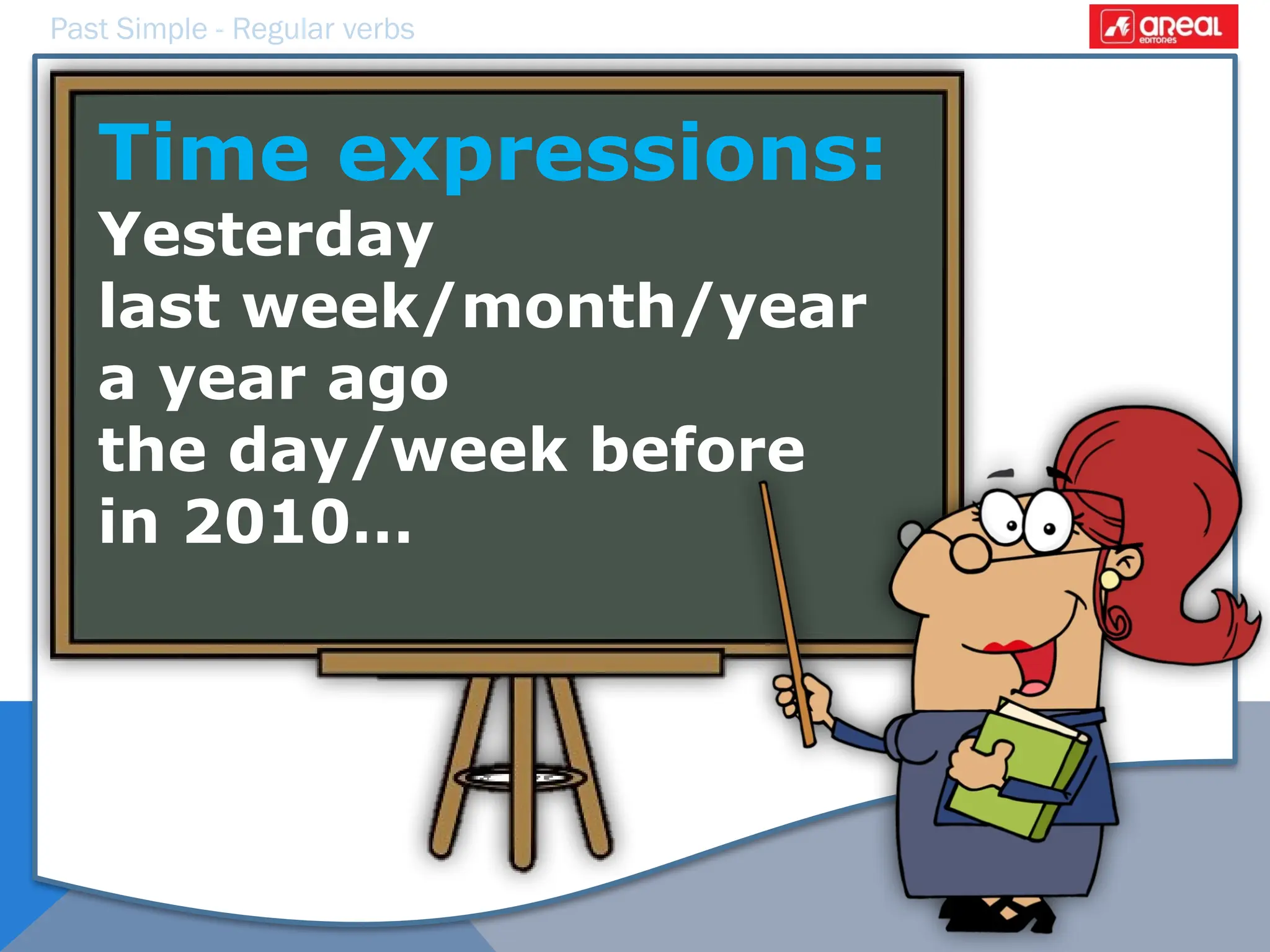 Past Simple Regular Verbs Grammar Drills Guides | PPTX