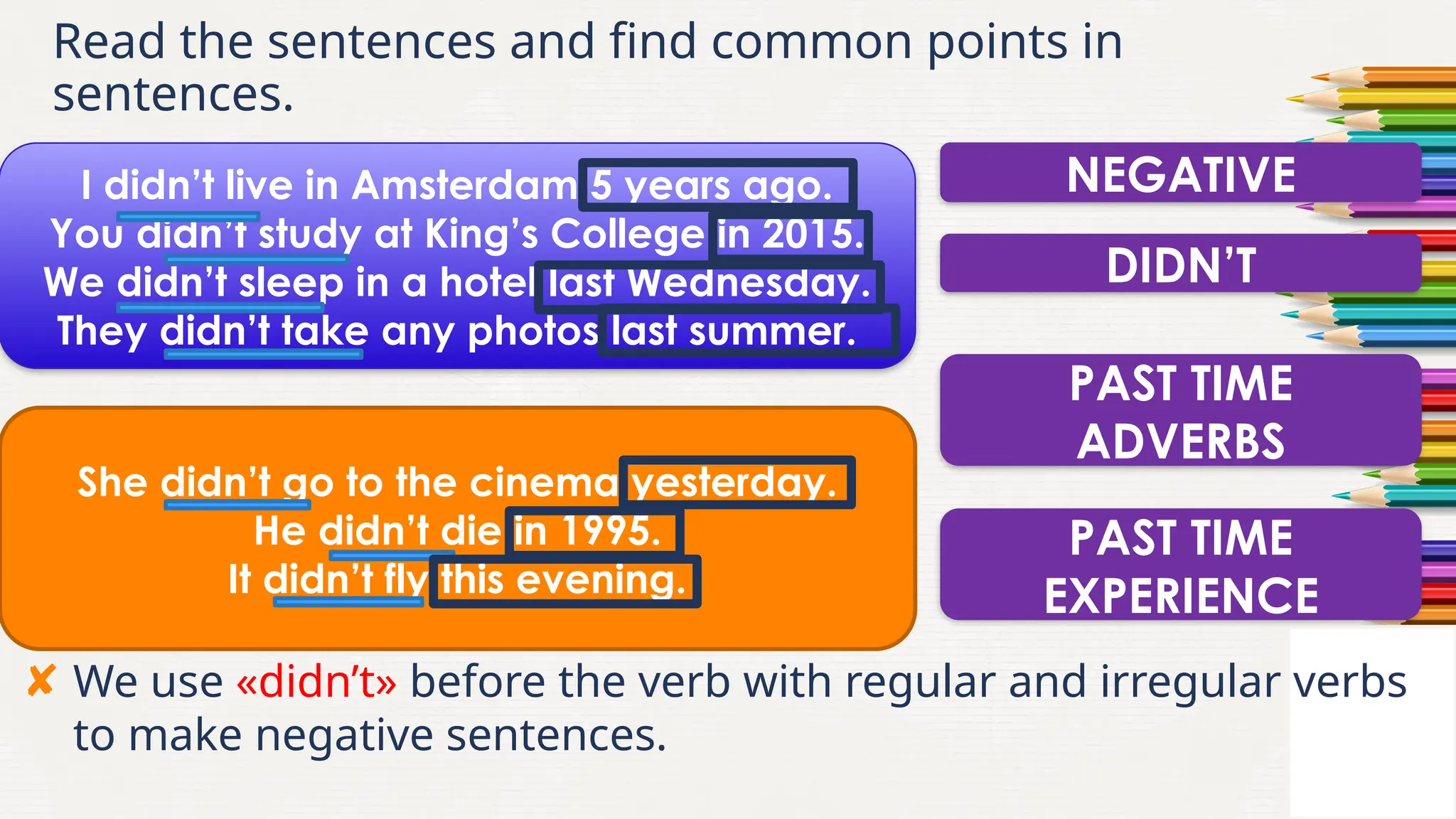 past-simple-tense-classroom-posters-clt-communicative-language-teach ...