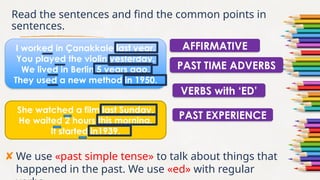 past-simple-tense-classroom-posters-clt-communicative-language-teach ...
